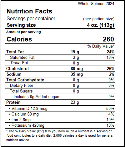 Fresh Whole Salmon - Superior Quality Salmon from the Faroe Islands