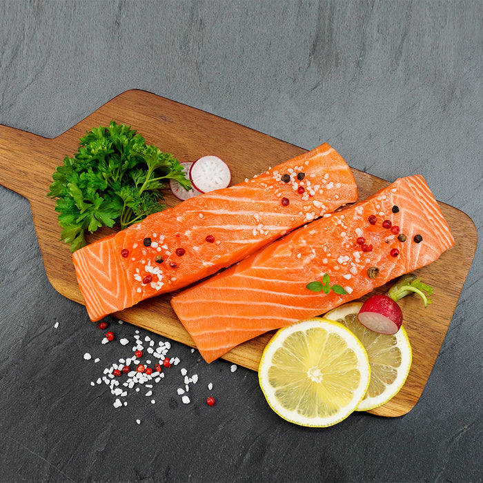 Frozen Salmon Portions - 4oz portions (skin-off)